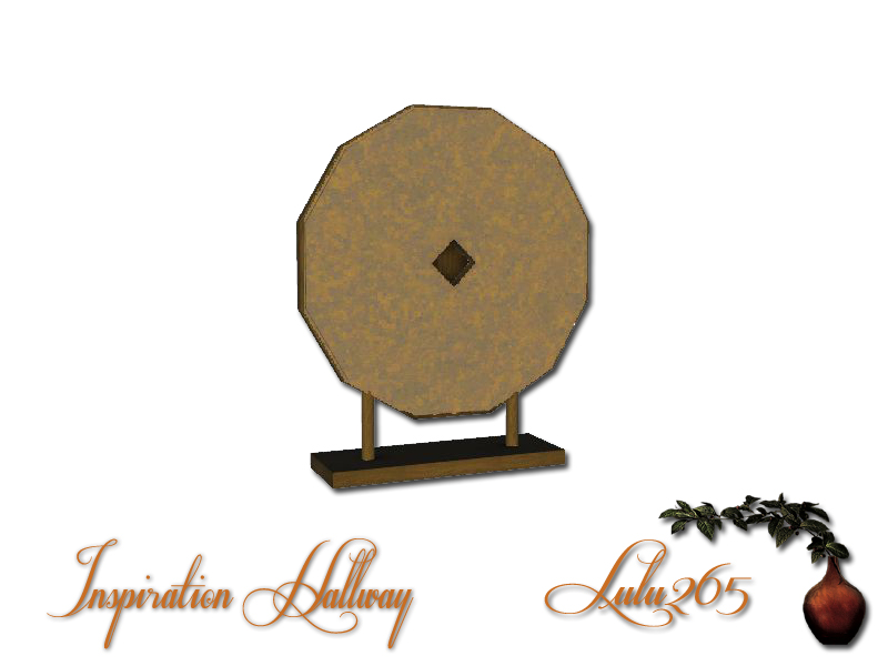 The Sims Resource | Inspiration Hallway Decor Gong