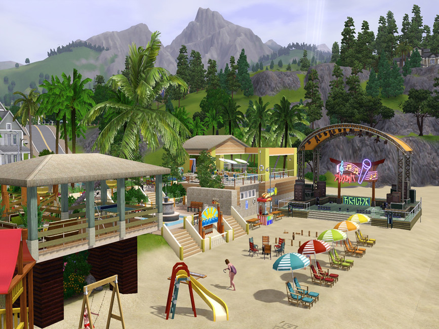 The Sims Resource - Old Pier Beach