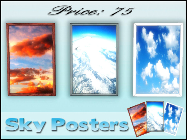 The Sims Resource | Sky Posters