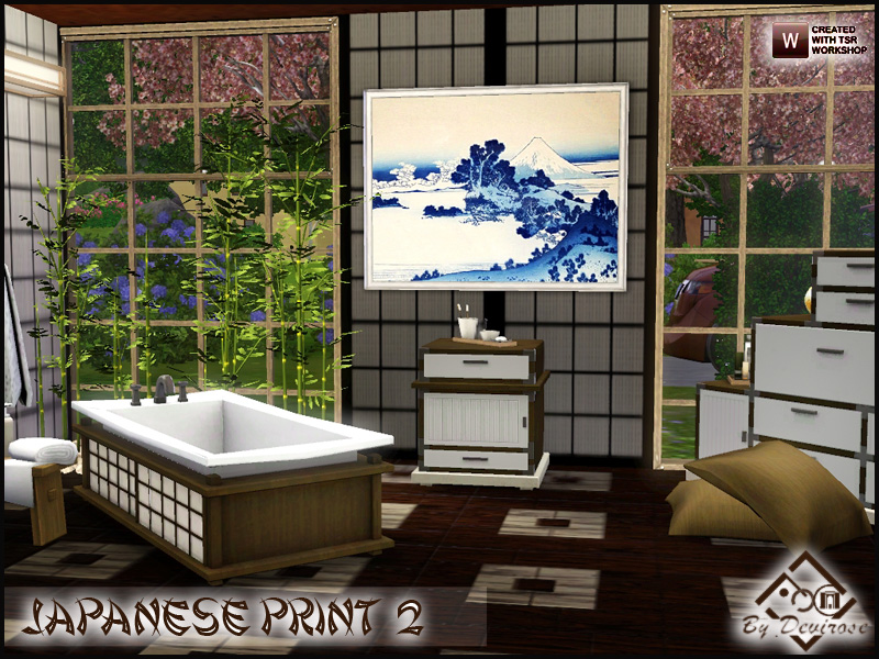 The Sims Resource | Japanese Print 2