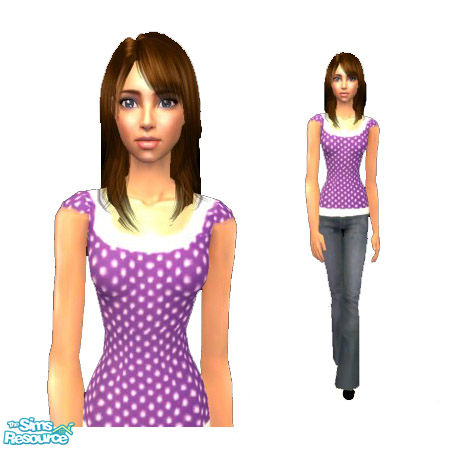 The Sims Resource | Matilda Set - Purple