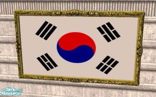 The Sims Resource | Flag Set Part 3 - South Korea