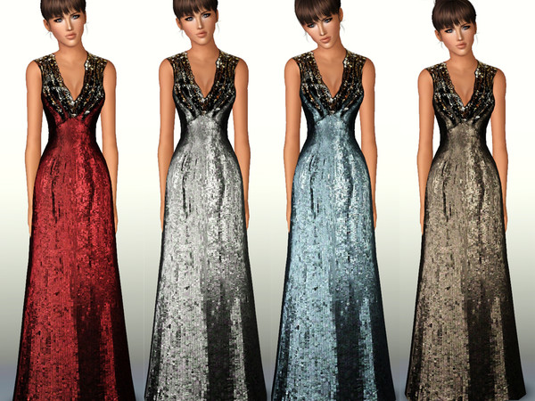 The Sims Resource | Gown SET 3