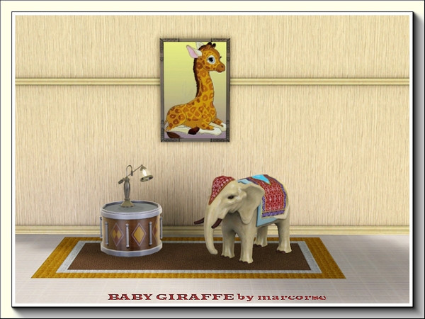 The Sims Resource | Baby Giraffe_marcorse