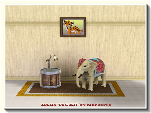 The Sims Resource - Baby Tiger_marcorse