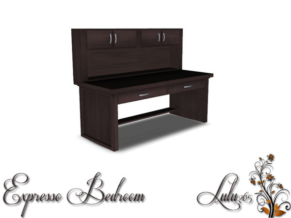 The Sims Resource | Expresso Bedroom Desk