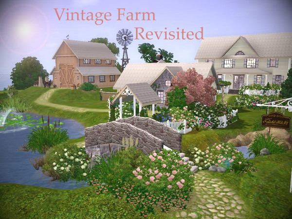 The Sims Resource | Vintage Farm Revisited