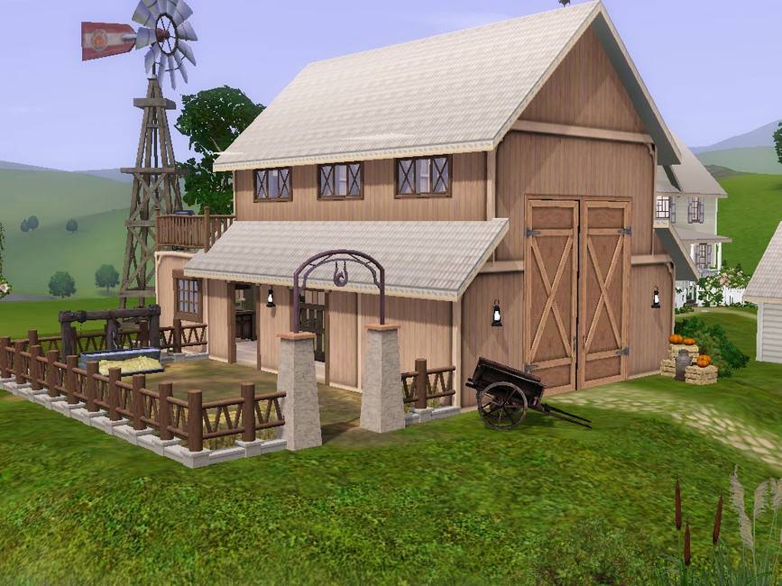 The Sims Resource - Vintage Farm Revisited
