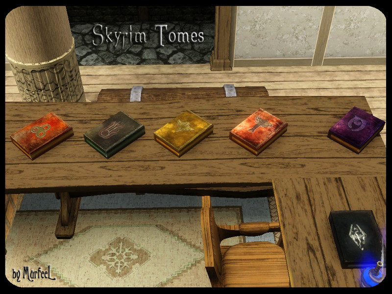 murfeel's Skyrim Magic Tomes
