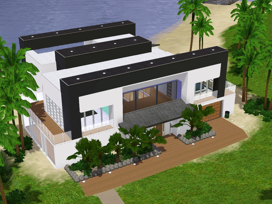 The Sims Resource | Modern Beach House