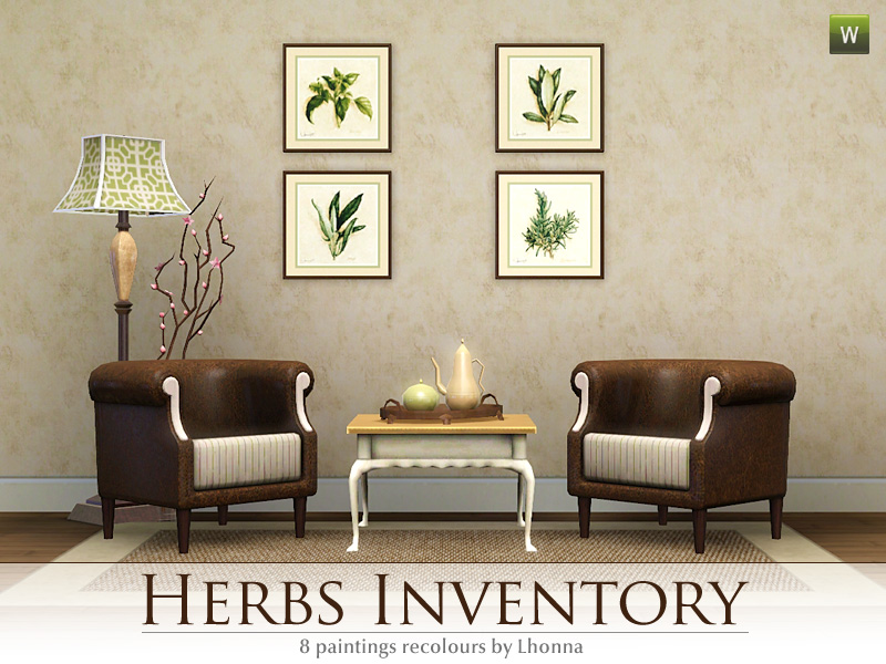 The Sims Resource | Herbs Inventory