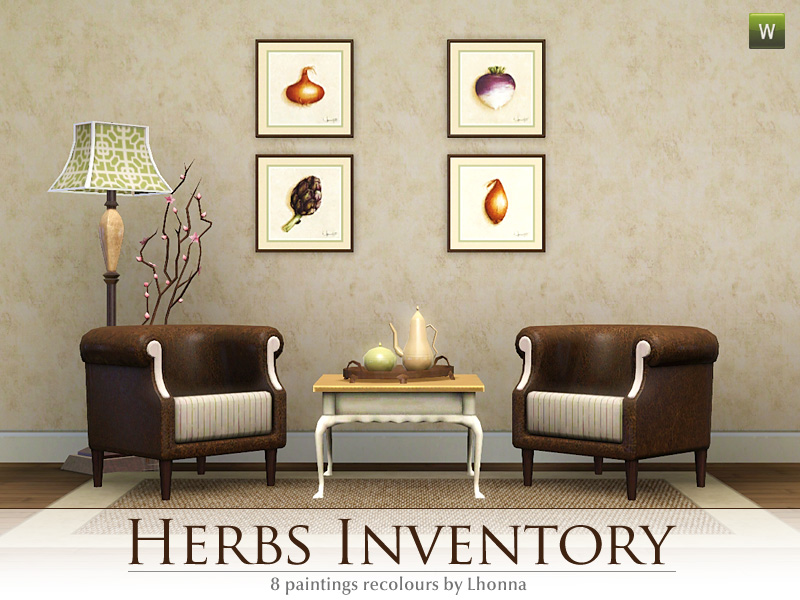 The Sims Resource | Herbs Inventory