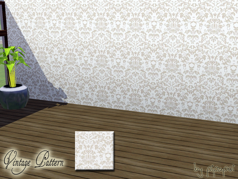 The Sims Resource | Vintage Pattern