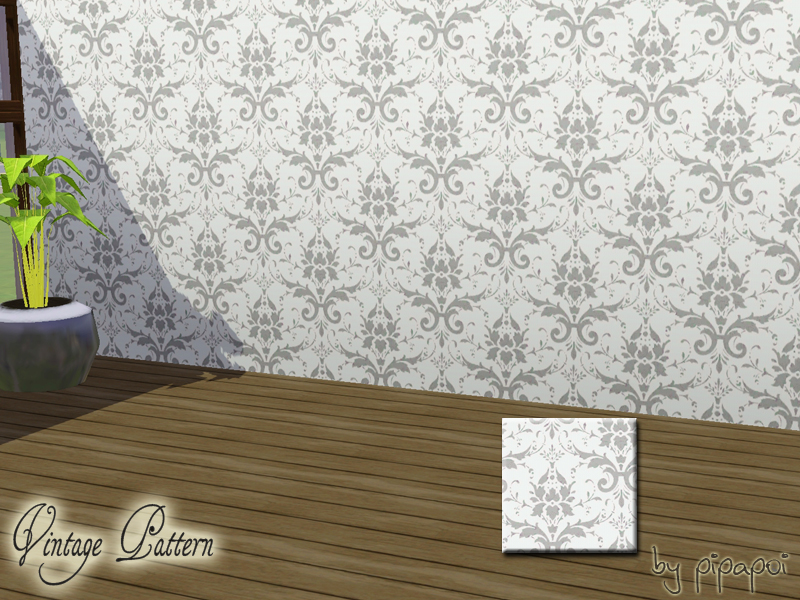 The Sims Resource | Vintage Pattern