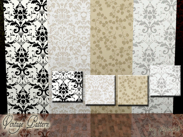 The Sims Resource | Vintage Pattern