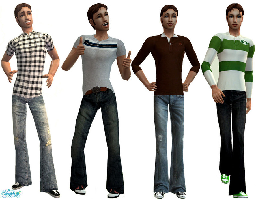 The Sims Resource | Prep Male Clothing by Ashlee