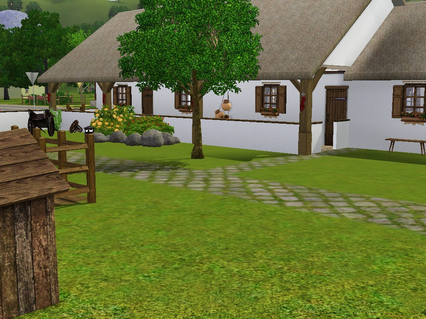 The Sims Resource - Rural Hungarian Farmhouse