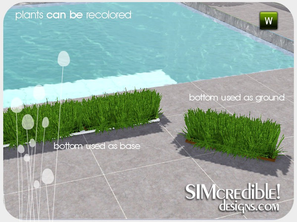 The Sims Resource | Lismore Villa Grass