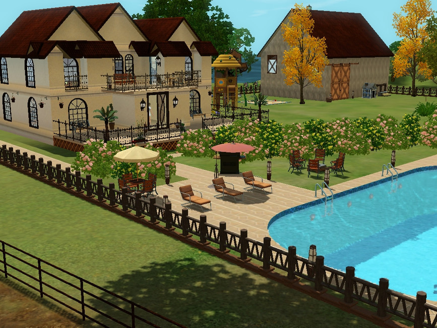 The Sims Resource - Luxury Horse Ranch