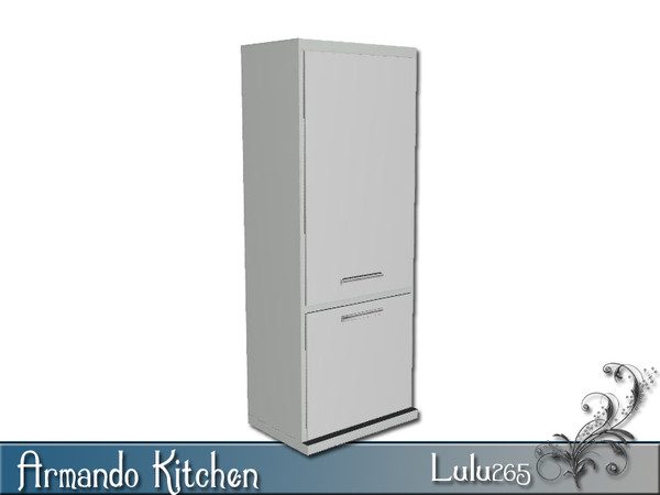The Sims Resource | Armando Kitchen Tall Cupboard
