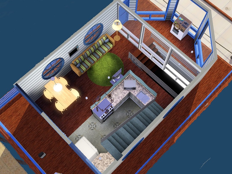 The Sims Resource | Super Houseboat