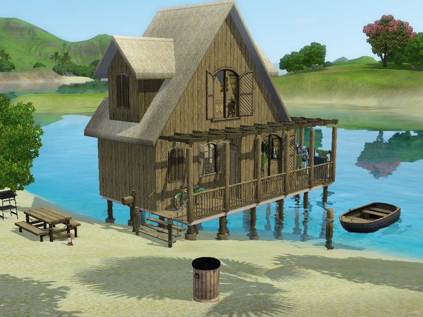 The Sims Resource - Fishing hut