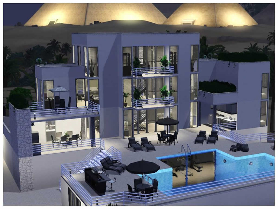 The Sims Resource | Oasis Mansion - Al Simhara Family Home