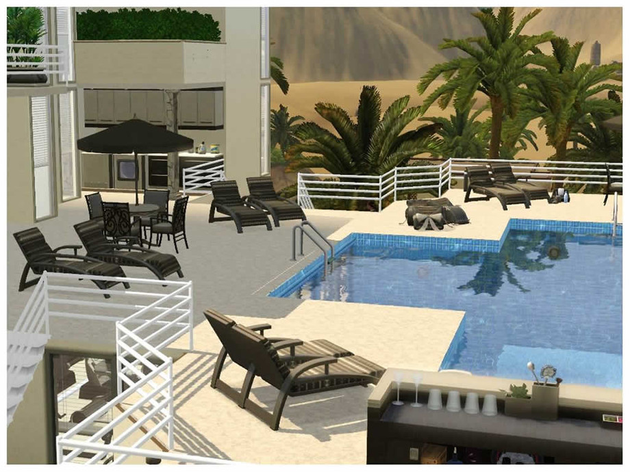 The Sims Resource | Oasis Mansion - Al Simhara Family Home