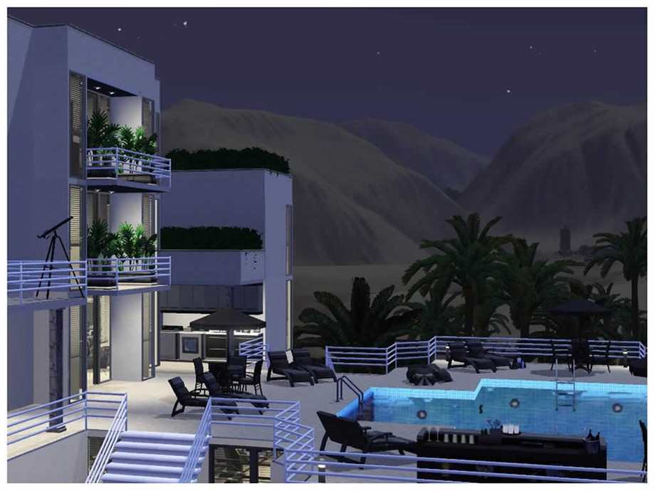 The Sims Resource | Oasis Mansion - Al Simhara Family Home