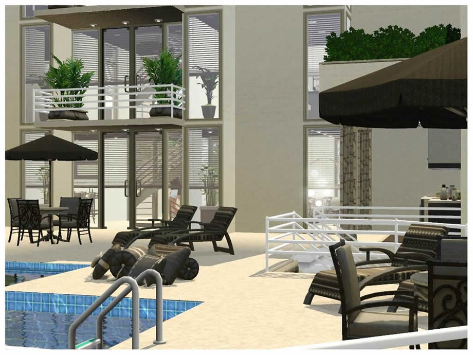 The Sims Resource | Oasis Mansion - Al Simhara Family Home