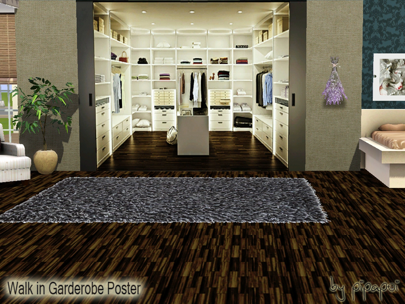 The Sims Resource | Walk in Garderobe Poster