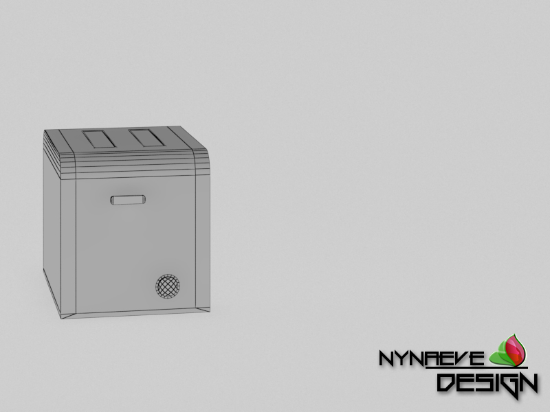 The Sims Resource | Stainless Steel Toaster - Kitchen Decoration