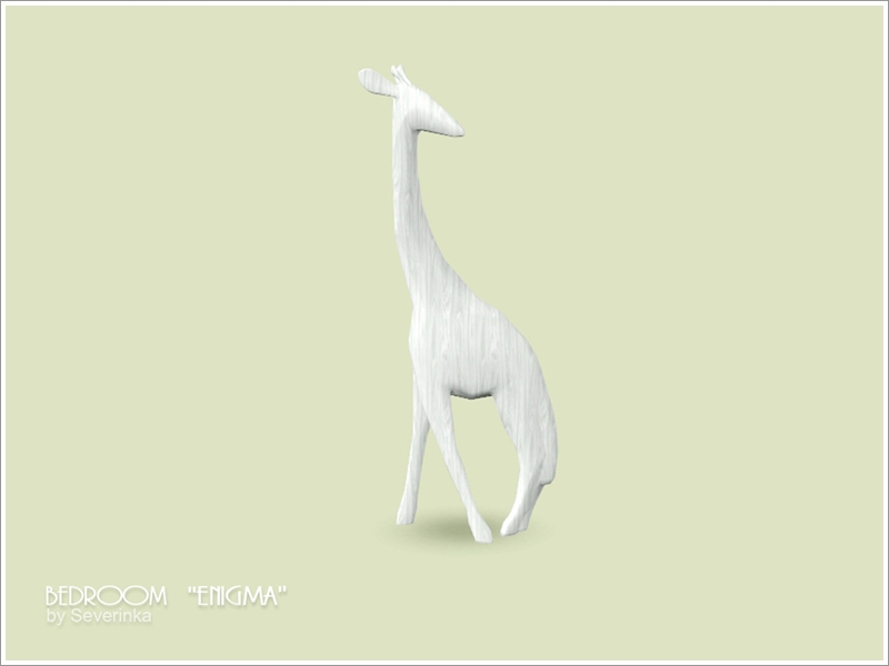 The Sims Resource | Enigma Giraffe Decorative