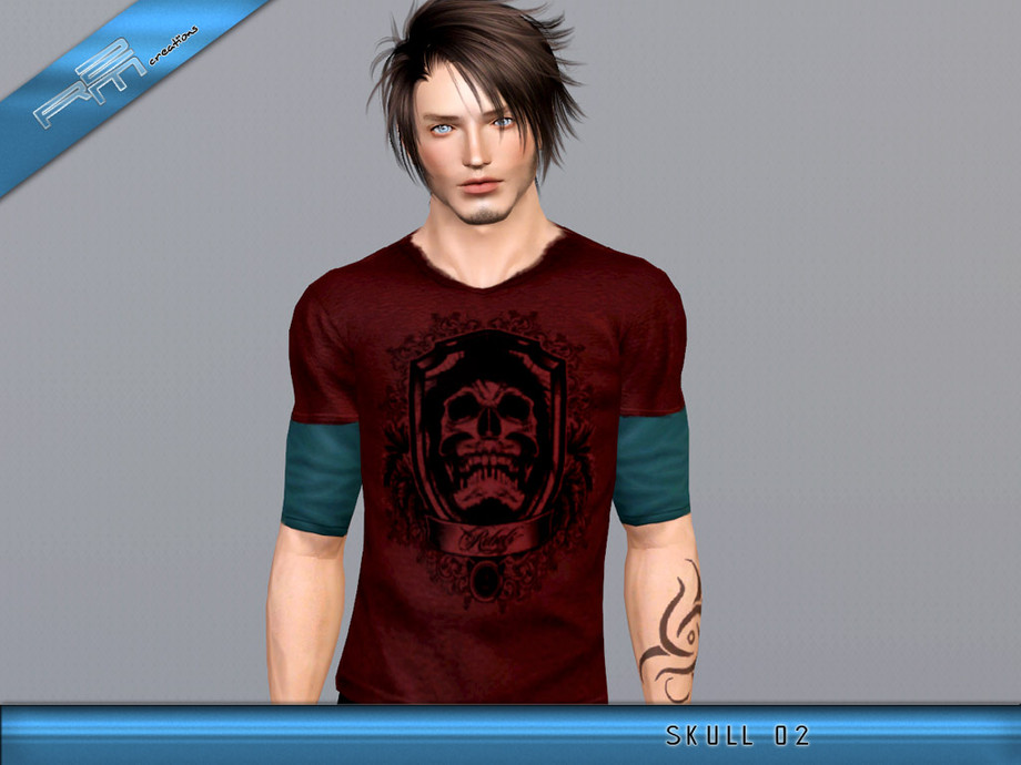 The Sims Resource | R2M_M_Skull02