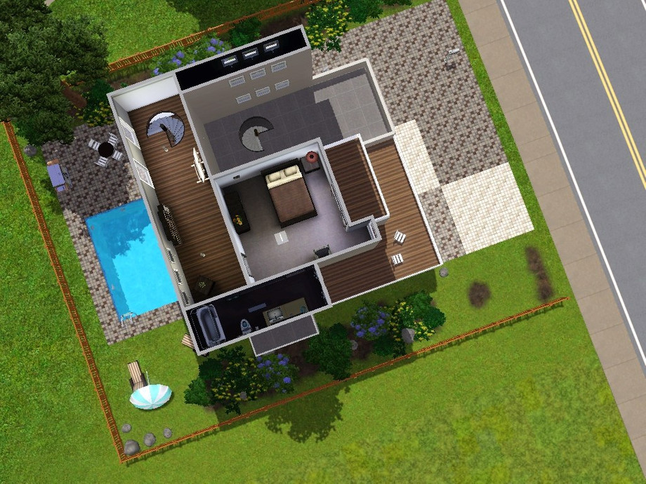 The Sims Resource | Seattle House - 1br, 1ba