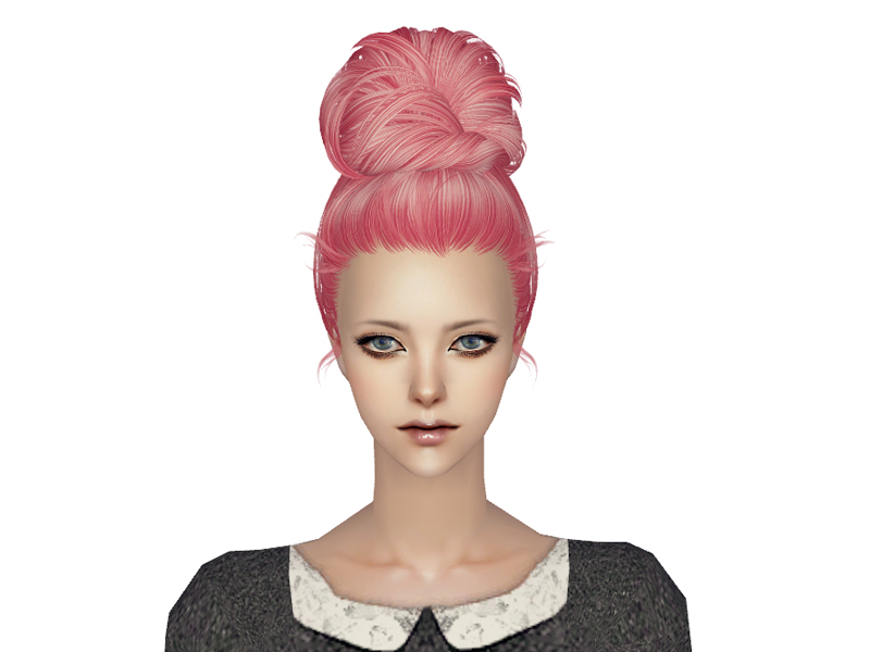 The sims 4 hair color mod pink - littlerewa