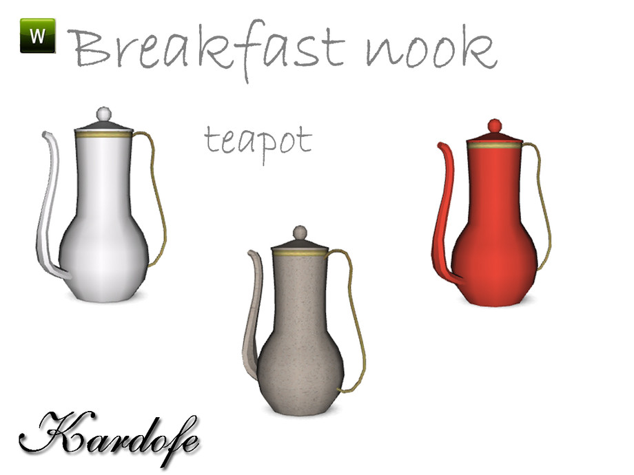 The Sims Resource | kar_teapot