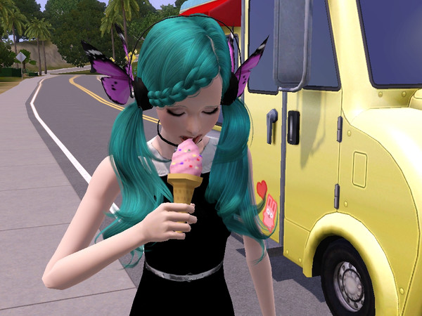 The Sims Resource - Screenshot - Vocaloid-Miku