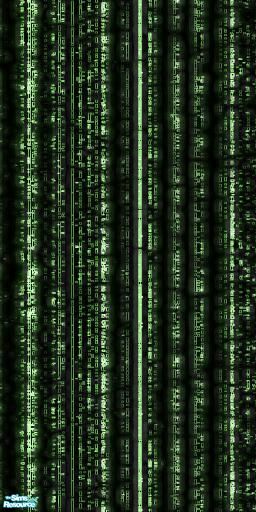 The Sims Resource | A set of matrix wall - Individual Item