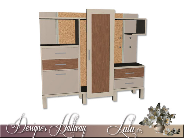 The Sims Resource - Designer Hallway Wardrobe