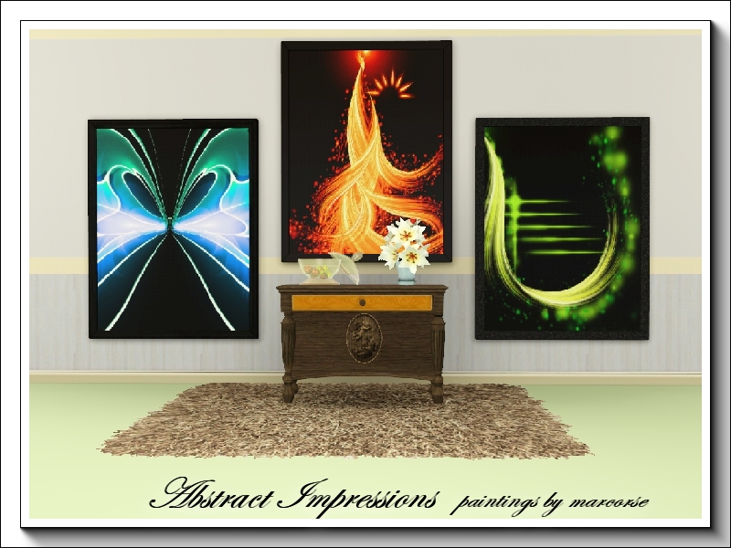 The Sims Resource | Abstract Impressions_marcorse
