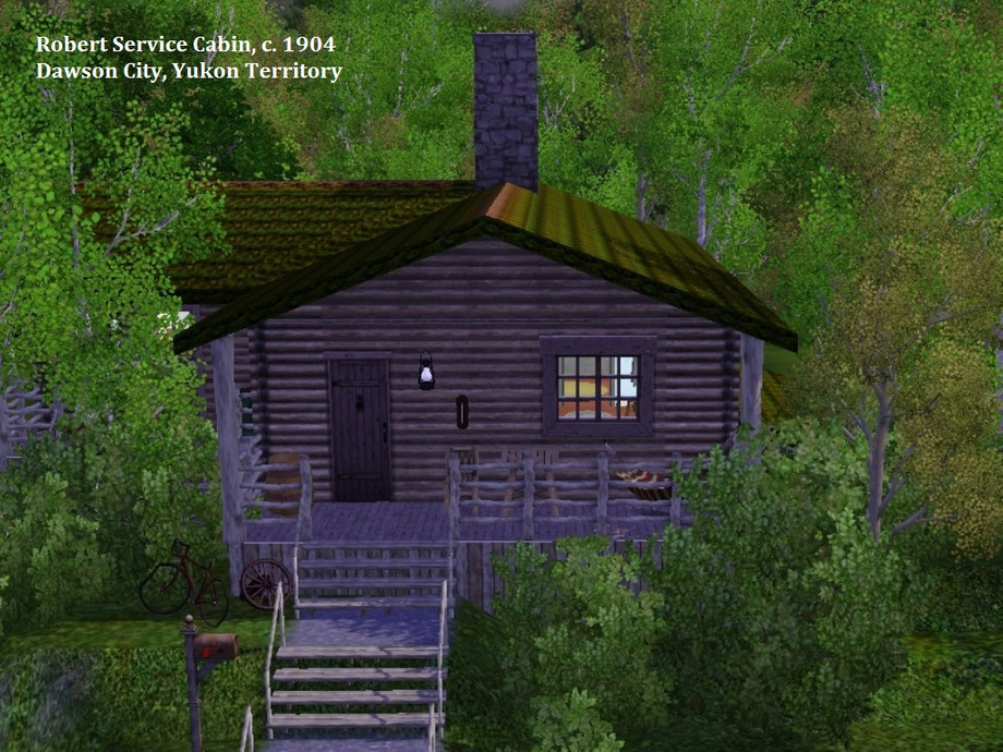 The Sims Resource | Robert Service Cabin, c. 1904