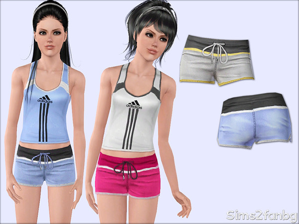 The Sims Resource | 352 - Sport shorts