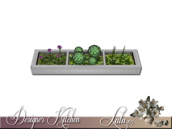 The Sims Resource | Designer Kitchen Herb Decor