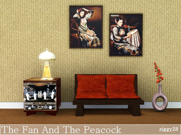 The Sims Resource | The Fan And The Peacock