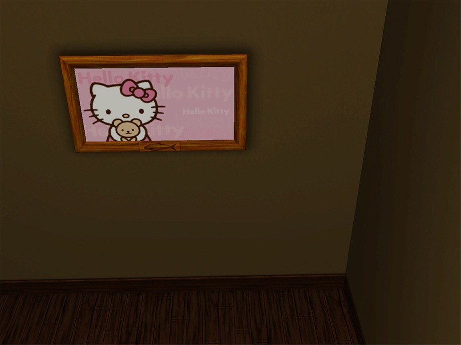 The Sims Resource | Hello kitty painting 1