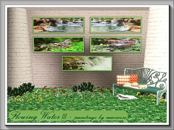 The Sims Resource | Flowing Water III _marcorse