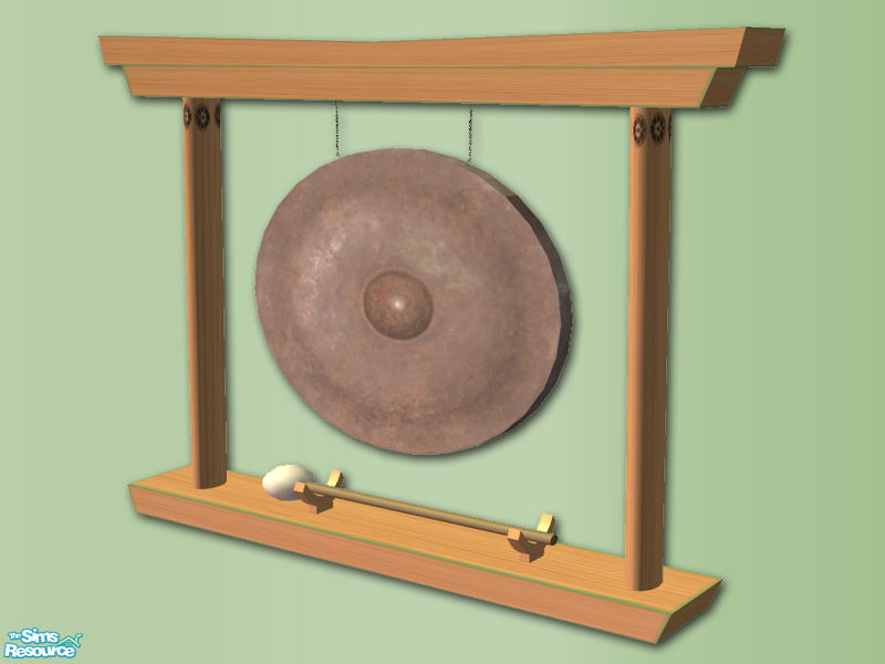 The Sims Resource - Oriental Gong - Recol 02