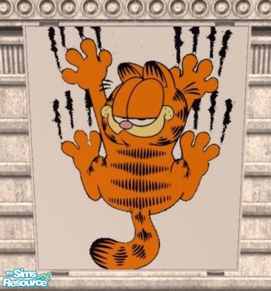 The Sims Resource - Garfield Set 1 - Individual Item