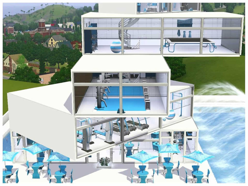 The Sims Resource - Spyrahl Gym